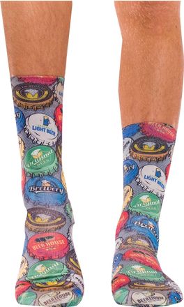 Wigglesteps Herren Socken VINTAGE BEER, one Size (41-46)