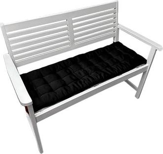 Brandsseller Coussin de Banc 120x40x4 cm - Coussin pour Banc de Jardin et Banc de Salle à Manger - Imperméable, Facile dEntretien & rembourré - Usage intérieur & e