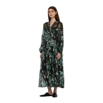 Scotch & Soda Printed Fil Coupe Maxi Dress