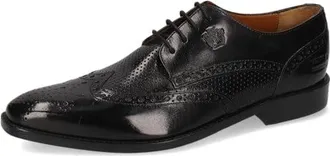 Melvin & Hamilton Homme Martin 15 Plat Oxford, Noir, 41 EU