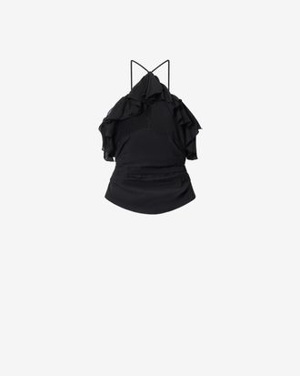 Isabel Marant Top Djimia - Femme - Noir - Taille34 - Marant &Eacute;toile