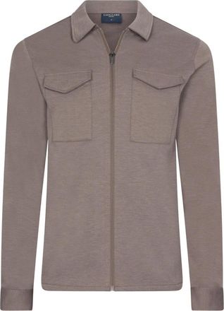 Cavallaro Zeradino Overshirt - - Jackets - Herren - Grau - 2XL