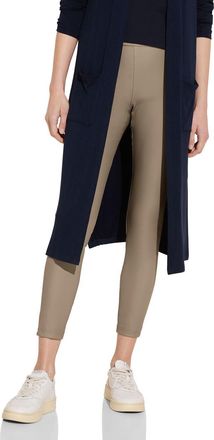 Street One Damen A377574 Leggings, tuffet beige, 44W x 30L