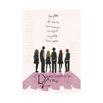 Harry Potter Dumbledores Armee-Druck, 30 x 40 cm, cremefarben / Schwarz