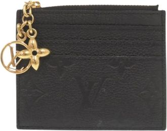 Louis Vuitton Porte-cartes Pre-owned - Femme - Pre-owned - Noir - Taille: ONE Size