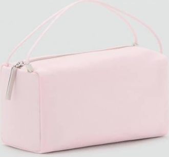 Mango Sac nylon anse double rose p&acirc;le - Femme - Taille unique - MANGO