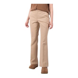 Vince Baumwoll Stretch Boot Cut Hose - - Trousers - Damen - Beige - M