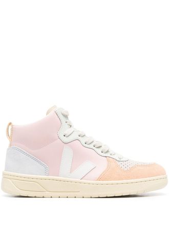 Veja baskets V-15 en cuir - Rose
