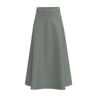 Marella Jupe midi Emmcerchia - Femme - Jupes - Vert - Taille: 42 FR