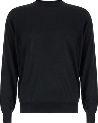 Pla&icirc;n Plain, Homme, Pulls, Noir, Taille: 3XL Pull ras du cou