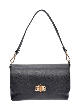 Roberta M Schwarz Rindsledertasche