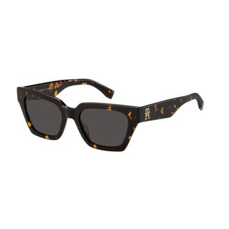 Tommy Hilfiger Femme, Accessoires, Brun, Taille: 52 MM TH 2101/S 086(Ir) Lunettes de soleil
