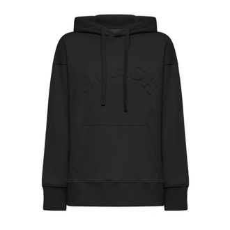 Silvian Heach Femme, Sweatshirts et sweats à capuche, Noir, Taille: 42 FR Sweat à capuche avec logo en relief