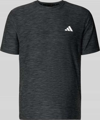 adidas T-Shirt mit Label-Print