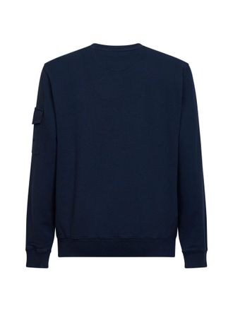 MC2 Saint Barth Mens Sweatshirt Chester Navy Blue Cotton Sweatshirts Sweater