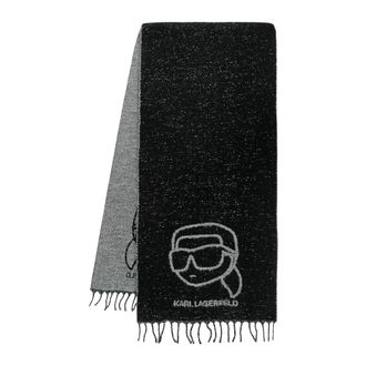 Karl Lagerfeld Scarves - - Accessories - Damen - Schwarzk - ONE SIZE