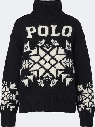 Polo Ralph Lauren Rollkragenpullover aus Wolle
