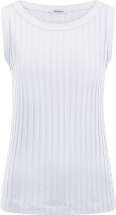 Efixelle Rundhals-Top Efixelle weiss