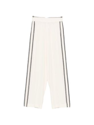 Fabiana Filippi Pantalon en soie m&eacute;lang&eacute;e