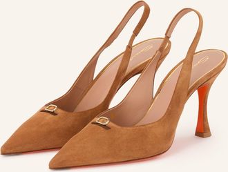Santoni Slingpumps Sabine braun