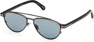 Tom Ford Eyewear FT1361 Aviator Sunglasses - Gray