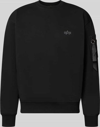 Alpha Industries Sweatshirt mit Label-Details
