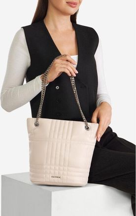 Badura Handtasche JH6257-BR. Creme