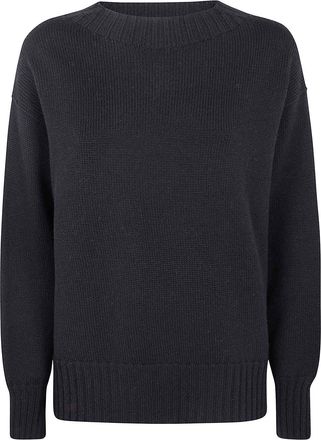 Drumohr Pull Col Rond - Noir