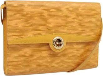 Louis Vuitton Sac bandouli&egrave;re Pre-owned - Femme - Pre-owned - Jaune - Taille: ONE Size