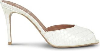 PARIS TEXAS Femme, Chaussures, Beige, Taille: 40 EU Vera Open Mule