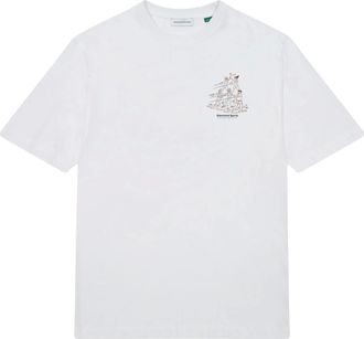 Edmmond Studios T-shirt Acrobatics Water Skiing Coton Bio Edmmond Studios