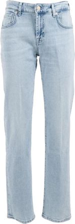7 For All Mankind Femme, Jeans, Bleu, Taille: W28 Calie Straight