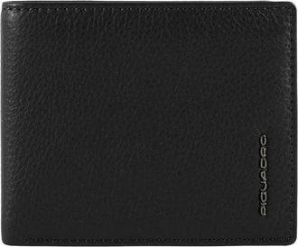 Piquadro Homme, Accessoires, Noir, Taille: ONE Size Portefeuille avec compartiment &agrave; documents amovible
