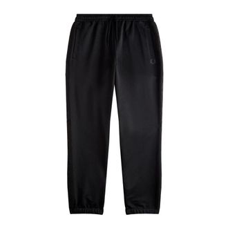 Fred Perry T3512 102 Hose mit Fettuccia - - Trousers - Herren - Schwarzk - L