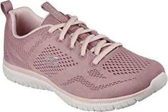 Skechers Femme Virtue Kind Favor Baskets, Mauve Mesh/Pink Trim, 37 EU
