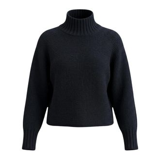 Gran Sasso Lupetto Mock Neck Pullover - - Knitwear - Damen - Schwarzk - XS
