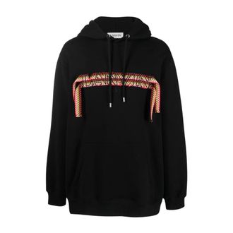 Lanvin 10 Schwarzer Hoodie - - Sweatshirts & Hoodies - Herren - Schwarzk - M