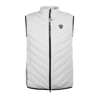 Emporio Armani Daunenweste - - Jackets - Herren - Wei&szlig; - S
