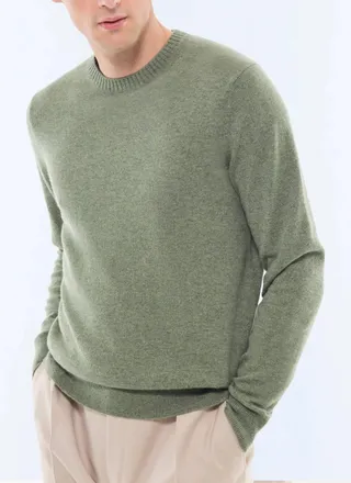 Fursac Pull col rond en cachemire - Taille XXL - Homme