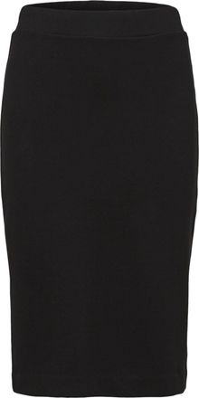 Selected Damen Slfshelly Mw Pencil Skirt Noos Rock, Black, XL EU