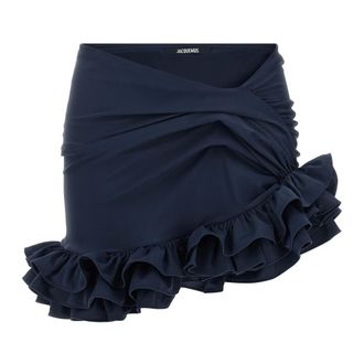 Jacquemus Damen, R&ouml;cke, Blau, MGr&ouml;&szlig;e