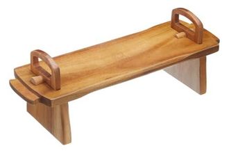 Artes&agrave; Artes&agrave; Pr&eacute;sentoir &Agrave; Nourriture Sur&eacute;lev&eacute;, Plateau De Service En Bois Pour Plateau De Fromage Et Nourriture, G&acirc;teaux, Desserts, Repas Et Buffets, 37 X 1