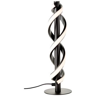 Brilliant Amalie LED Tischleuchte 38cm schwarz, Metall/Kunststoff, 1x LED integriert, 9 W, (Lichtstrom: 1100lm, Lichtfarbe: 3000K)