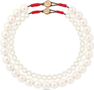Roxanne Assoulin Princess Armbänder (2er-Set) - Weiß