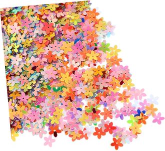 Angoily Buntes Bl&uuml;tenkonfetti aus Hochwertigem Kunststoff Wiederverwendbar Romantische Tischdekoration f&uuml;r Hochzeit Party und Geburtstag Vielseitig Einsetzbar