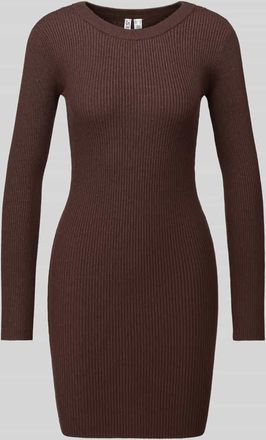 Pieces Strickkleid mit Rippstruktur