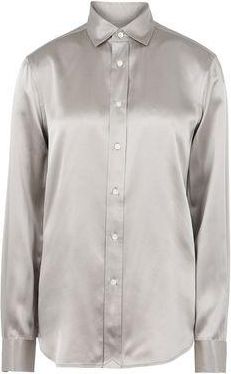 Ralph Lauren Silk Charmeuse Shirt