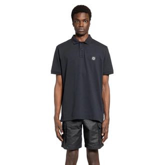 Stone Island 220008 Cotton Piqu&eacute; Polo Shirt