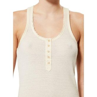 Isabel Marant D&eacute;bardeur c&ocirc;tel&eacute; en jersey de soie