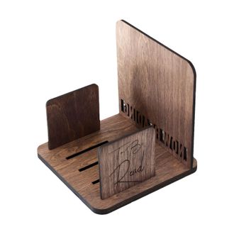 Generic Kleines B&uuml;cherregal f&uuml;r kleine R&auml;ume, B&uuml;cherregal f&uuml;r Schlafzimmer - Display f&uuml;r B&uuml;cherregal klein, Organizer, Schreibtisch-Organizer kleines B&uuml;cherre